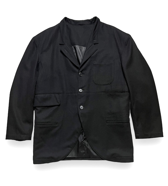 Vintage YOHJI YAMAMOTO Pour Homme Wool Jacket ~ M ~ Designer Vintage YOHJI YAMAMOTO Pour Homme Wool Jacket ~ M ~ Designer