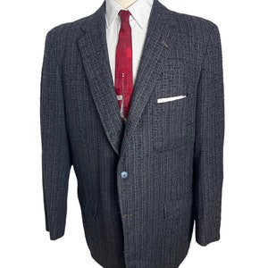 Vintage 1950s ATOMIC FLECK Wool Rockabilly Sport Coat ~ Size 44 Long ...