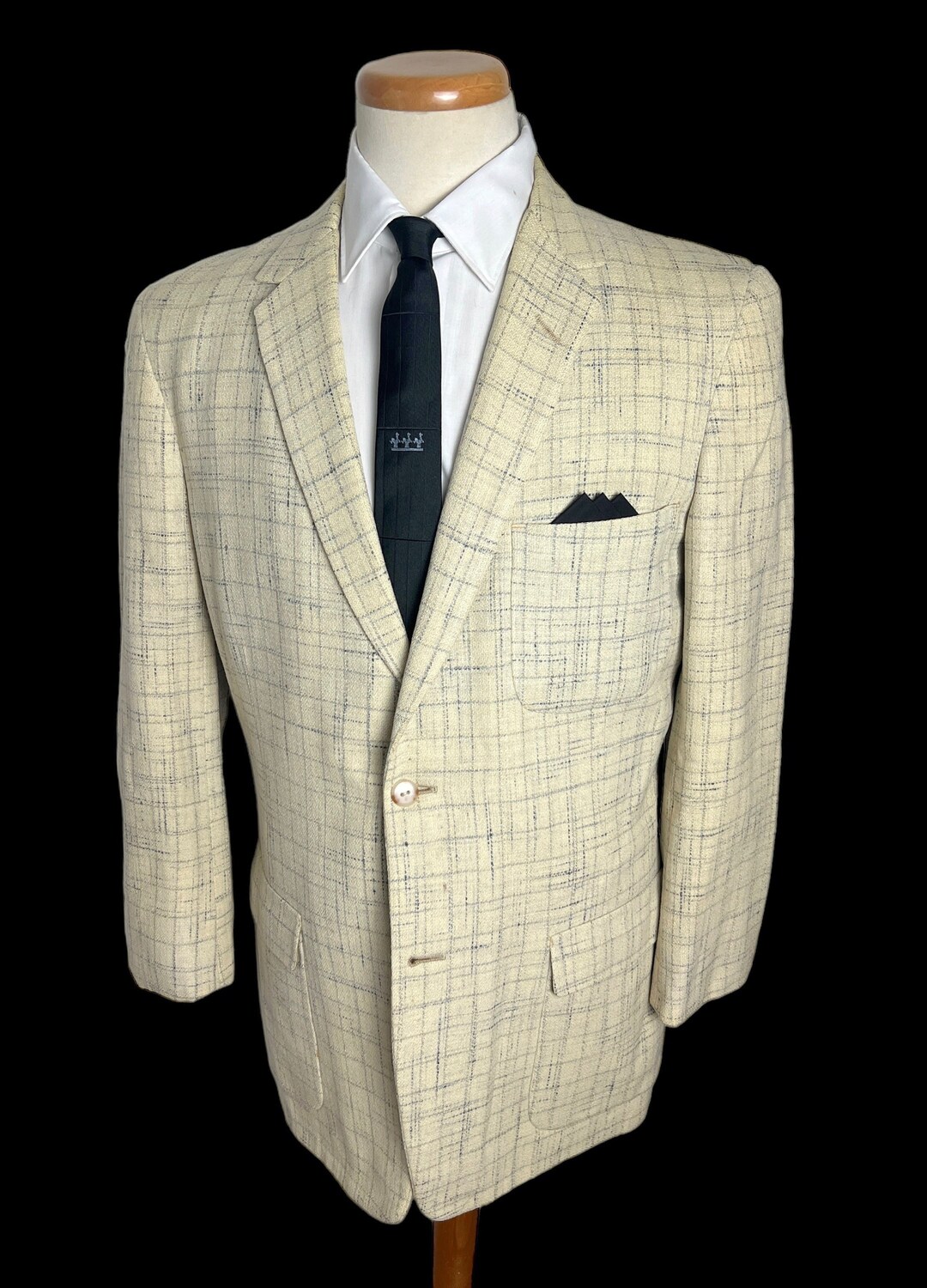 Vintage 1950s ATOMIC FLECK Wool Rockabilly Sport Coat Size 38 to 40 ...