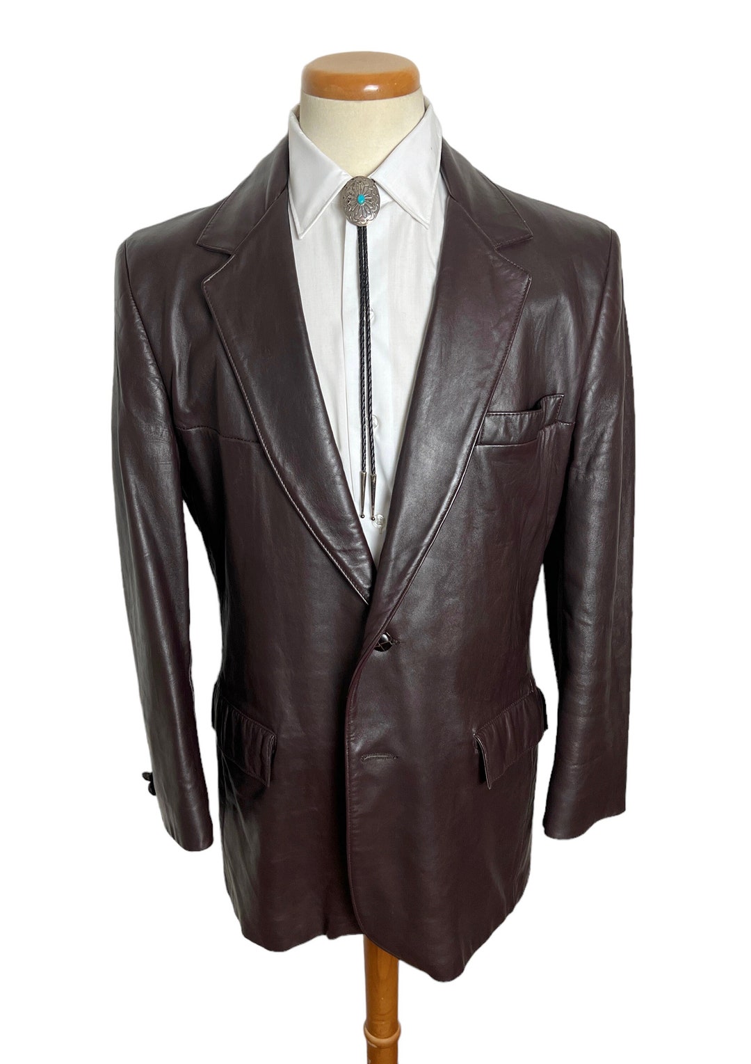 Vintage USA Made STARTOWN Leather Jacket ~ Size 40 ~ Blazer / Sport ...