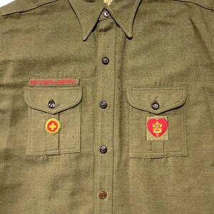 Vintage 1930s SWEET-ORR Boy Scouts Button-up Shirt ~ Size 16 (M to L ...