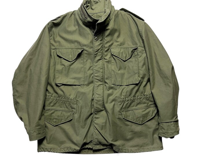 Vintage US Army M-1965 Field Jacket ~ Large Regular ~ Coat ~ Military ...