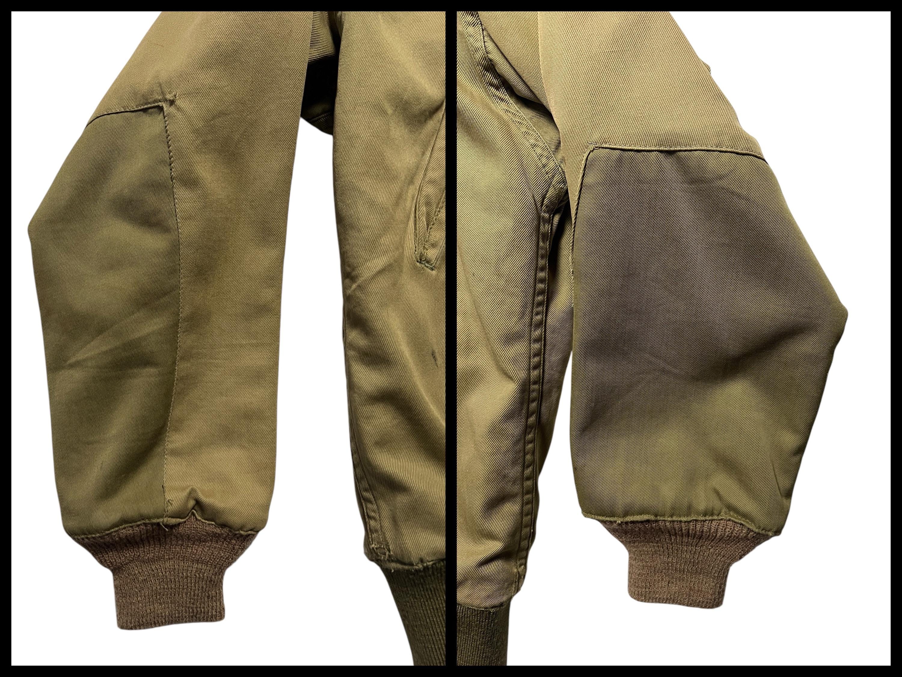 Vintage 1940s WWII US Army 2nd Pattern Tanker Jacket ~ Size S to M ...