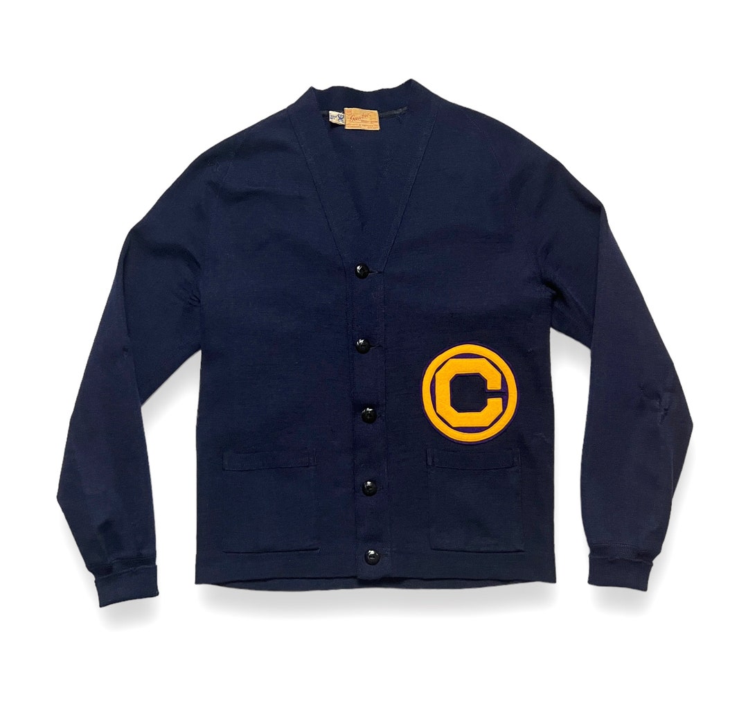 Vintage 1930s GANTNER SPORTSWEAR Wool Cardigan ~ Men's S ~ Sweater ...