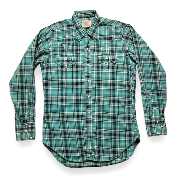 Vintage 1950s ROCKMOUNT Ranch Wear Western Shirt ~ si… - Gem