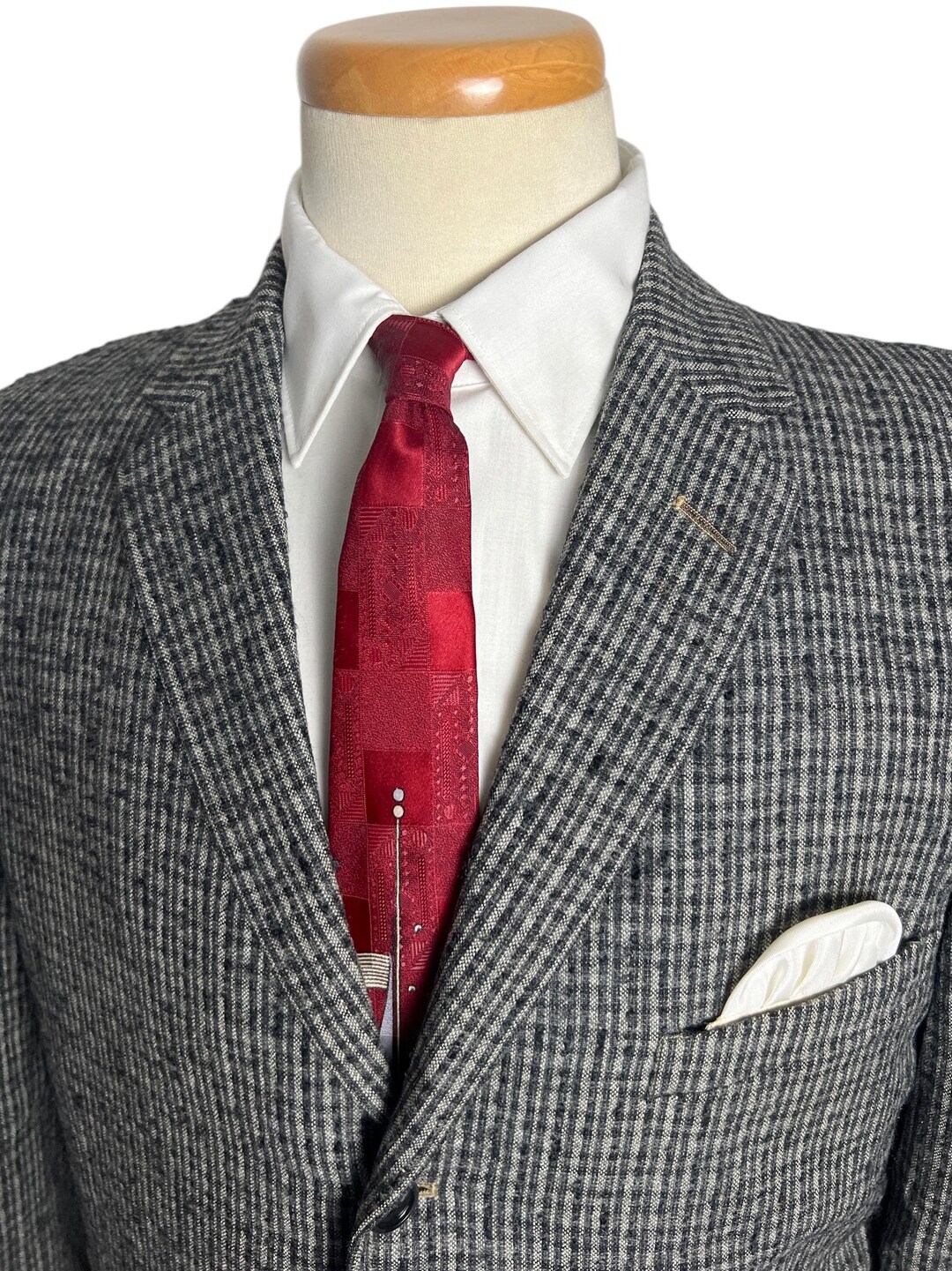 Vintage 1950s Wool Tweed Atomic Fleck Sport Coat ~ 40 Short ~ Blazer ...
