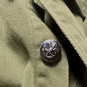 Vintage 1940s Cotton Twill Boy Scouts Button-up Shirt ~ Size M ~ 40s ...
