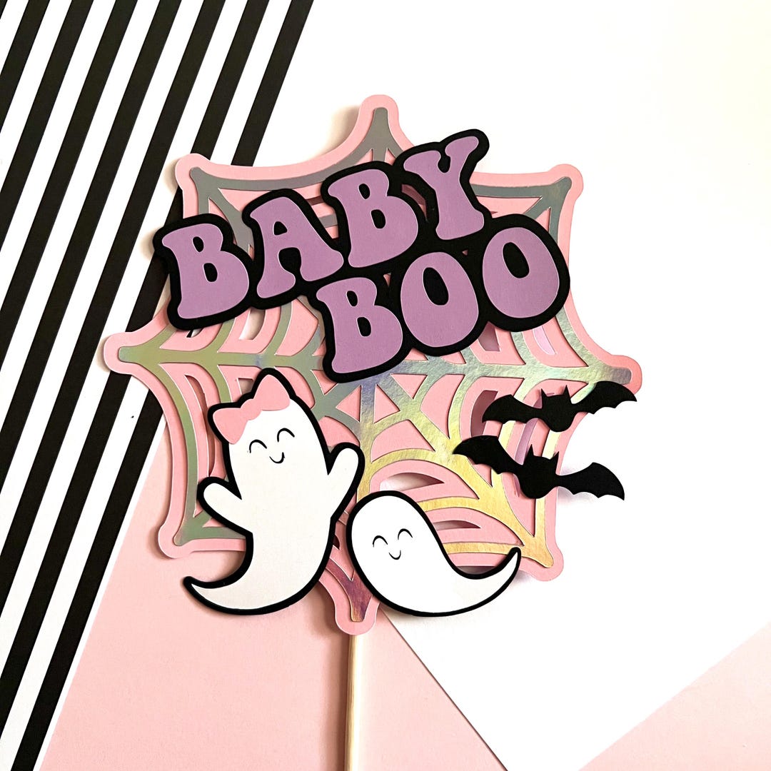 Baby Boo Cake Topper - Etsy