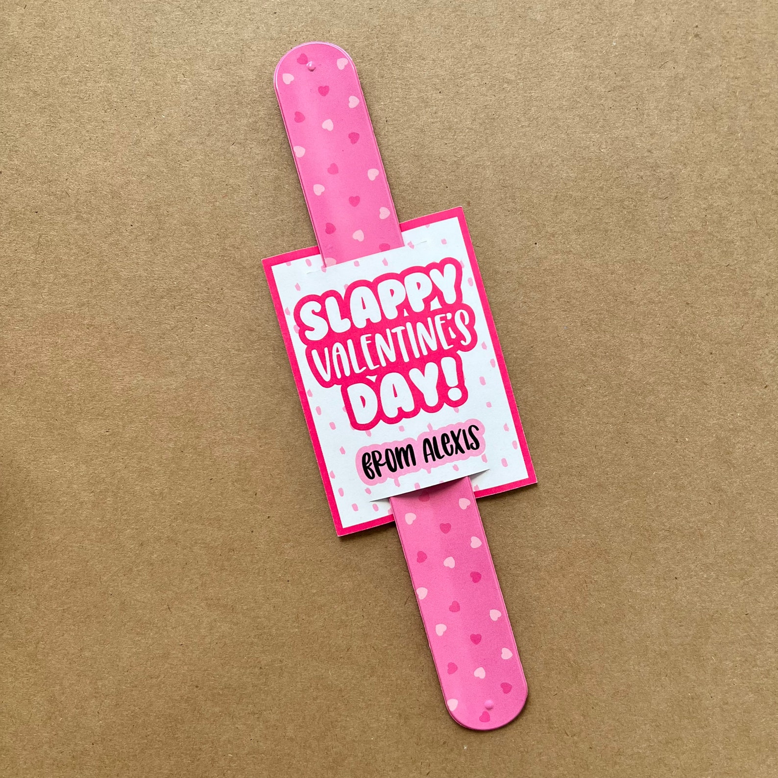 Slappy Valentine’s Day Slap Bracelets - Etsy
