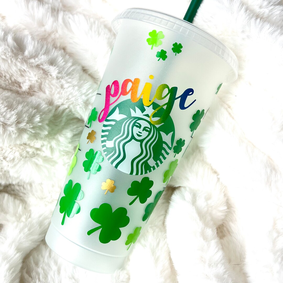 St. Patrick’s Day Starbucks Cup - Etsy