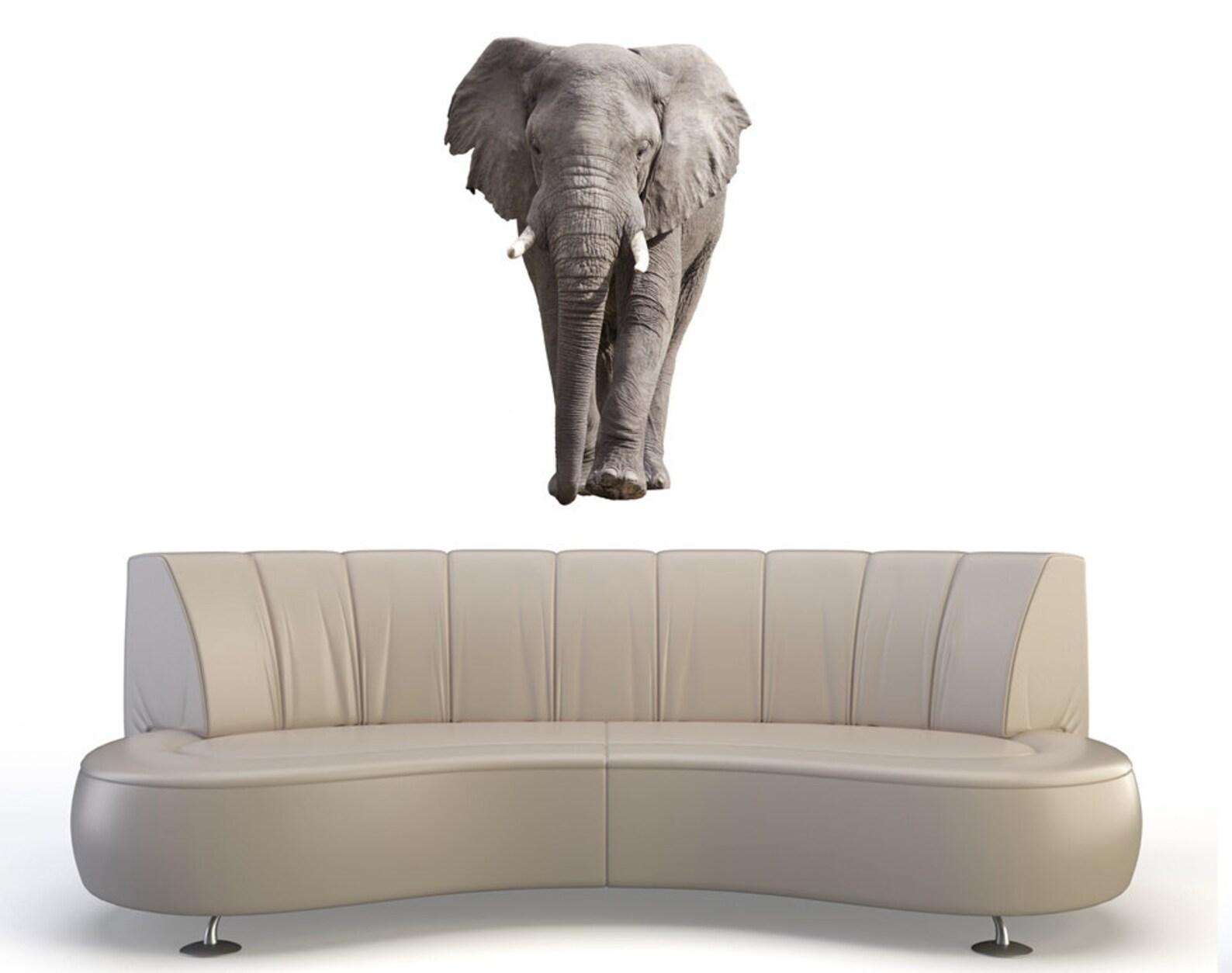African Elephant Wall Sticker Nursery Decor Elephant Wall - Etsy