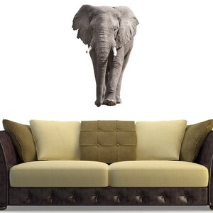 African Elephant Wall Sticker Nursery Decor Elephant Wall - Etsy