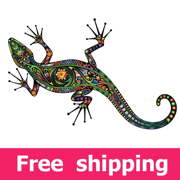 Lizard Wall Decals - Etsy