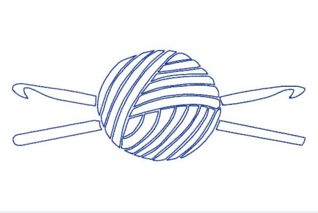 Redwork Machine Embroidery Bluework, Redwork Design File Crochet ...