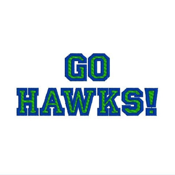 Seahawks Embroidery - Etsy