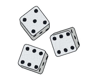 It's Bunco Time Machine Embroidery Design, Bunco Game Embroidery ...