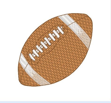 Embroidery Design Pattern Football for 12th Man Football Fan - Etsy