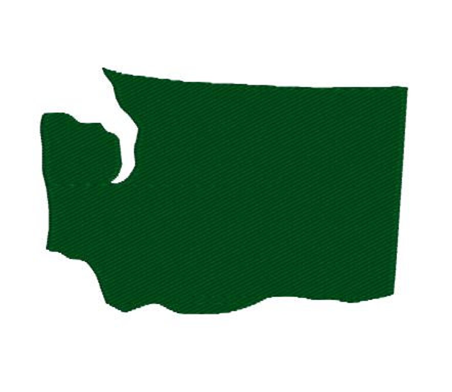 Embroidery Design WASHINGTON State 3 Files applique Triple - Etsy
