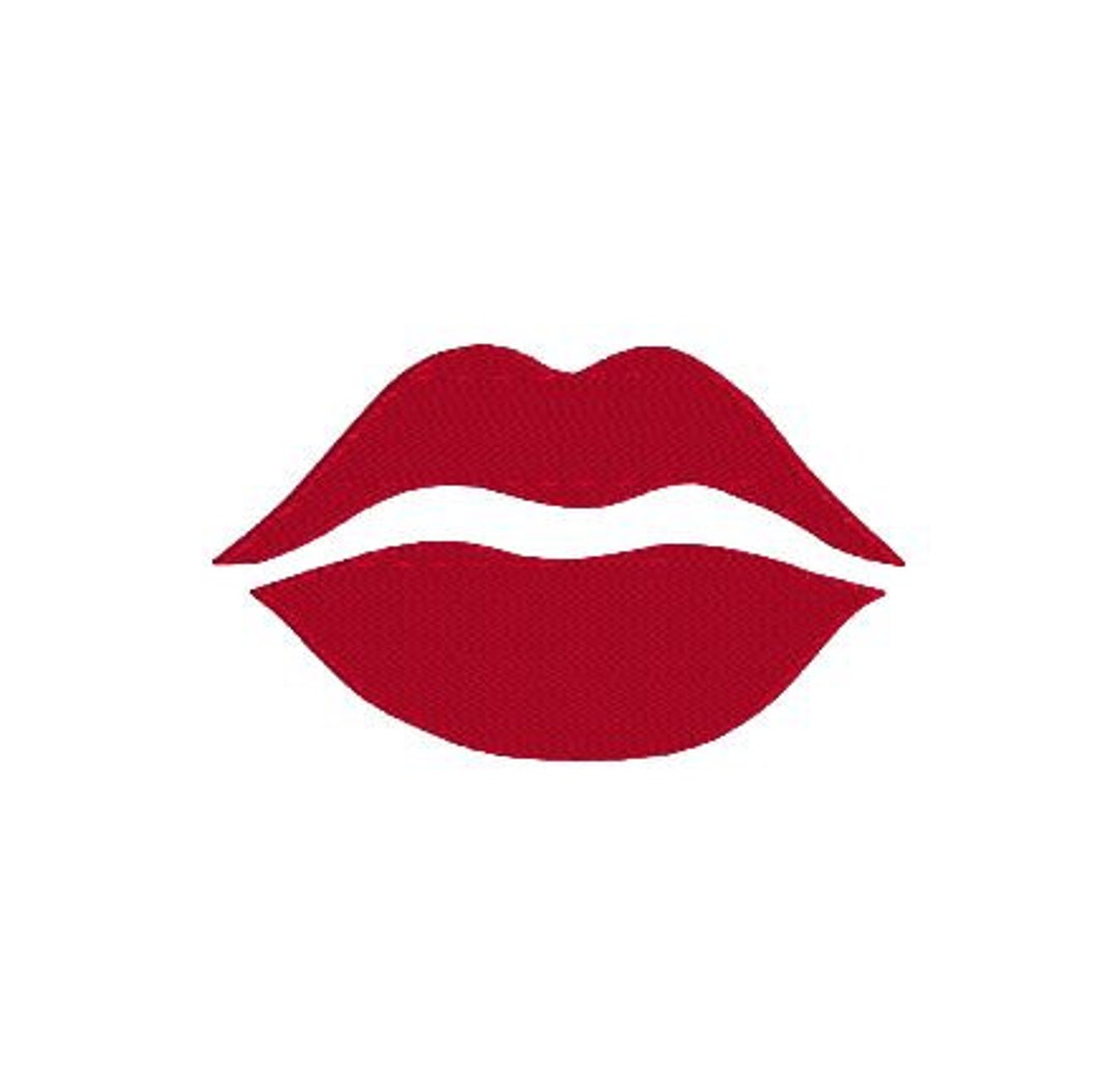 Lips, Kiss, Love, Valentines Embroidery Design File Instant Download - Etsy