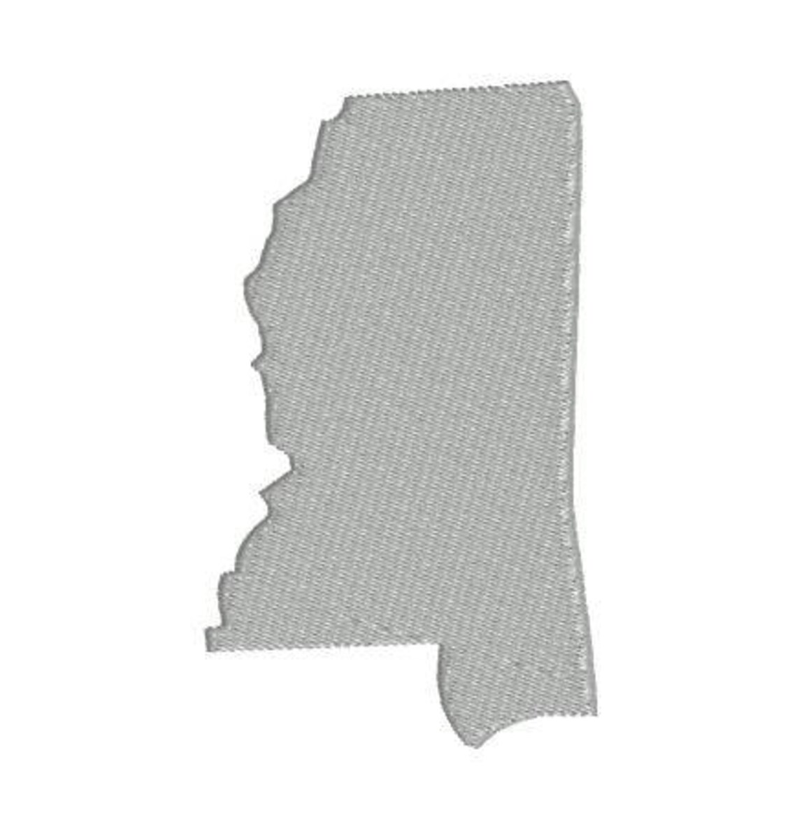 Embroidery Design MISSISSIPPI MS State 3 Files applique - Etsy
