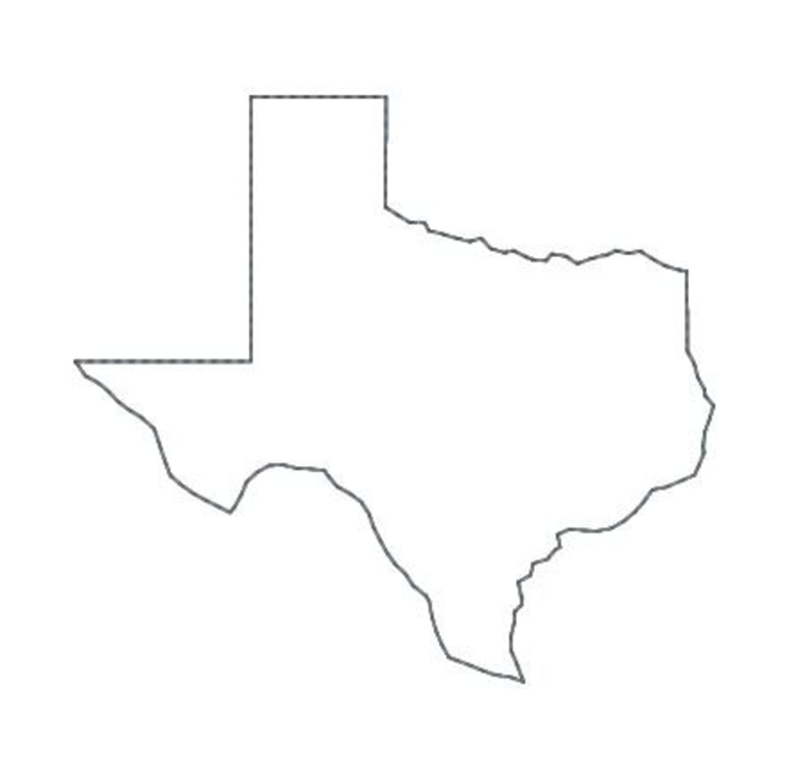 Embroidery Design TEXAS State 3 Files applique Triple Stitch | Etsy