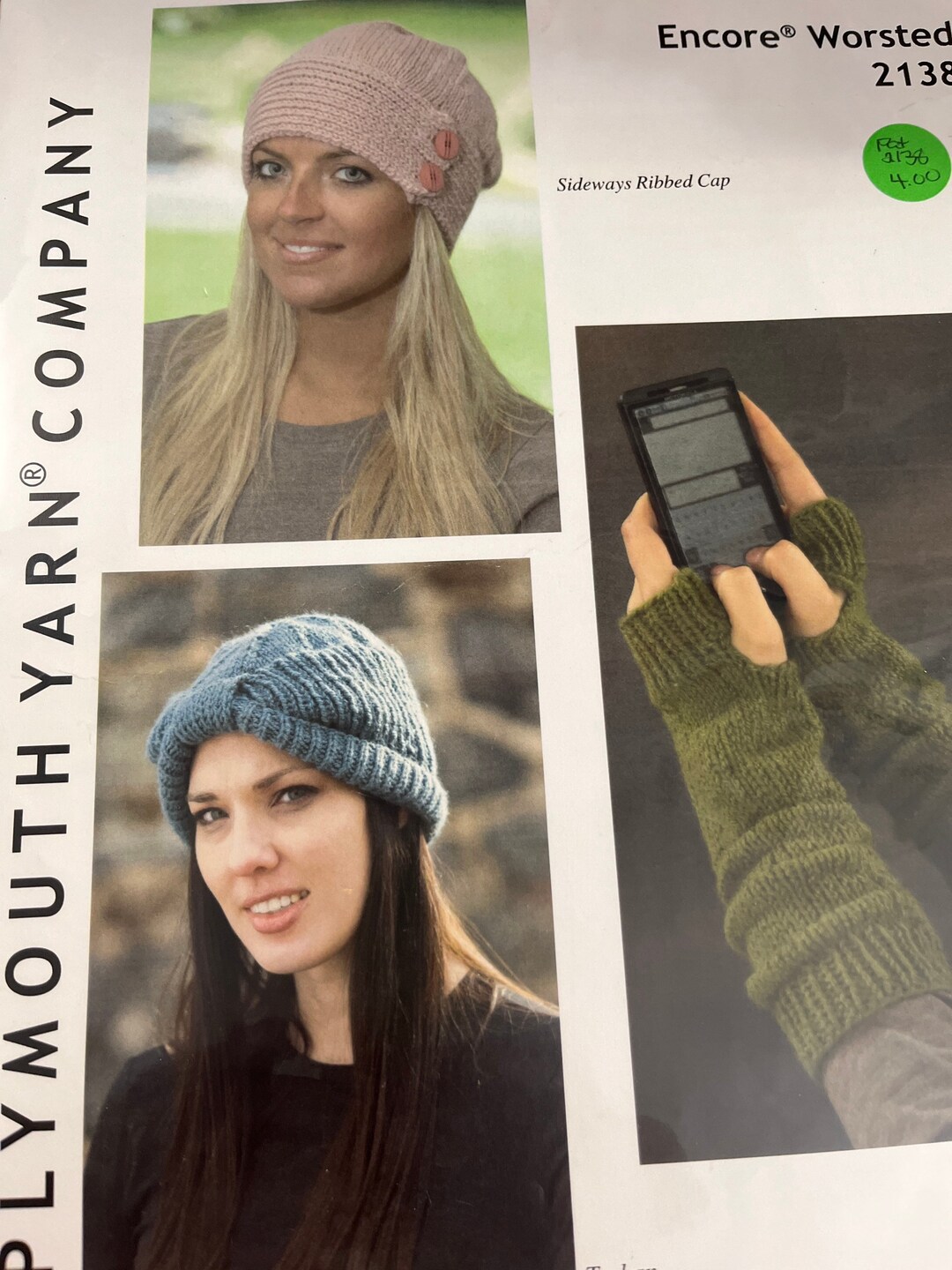 Plymouth Knitting Pattern - Etsy