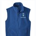 Vet Tech Mid Weight Fleece Vest, Vet Tech Apparel, Personalized Fleece ...