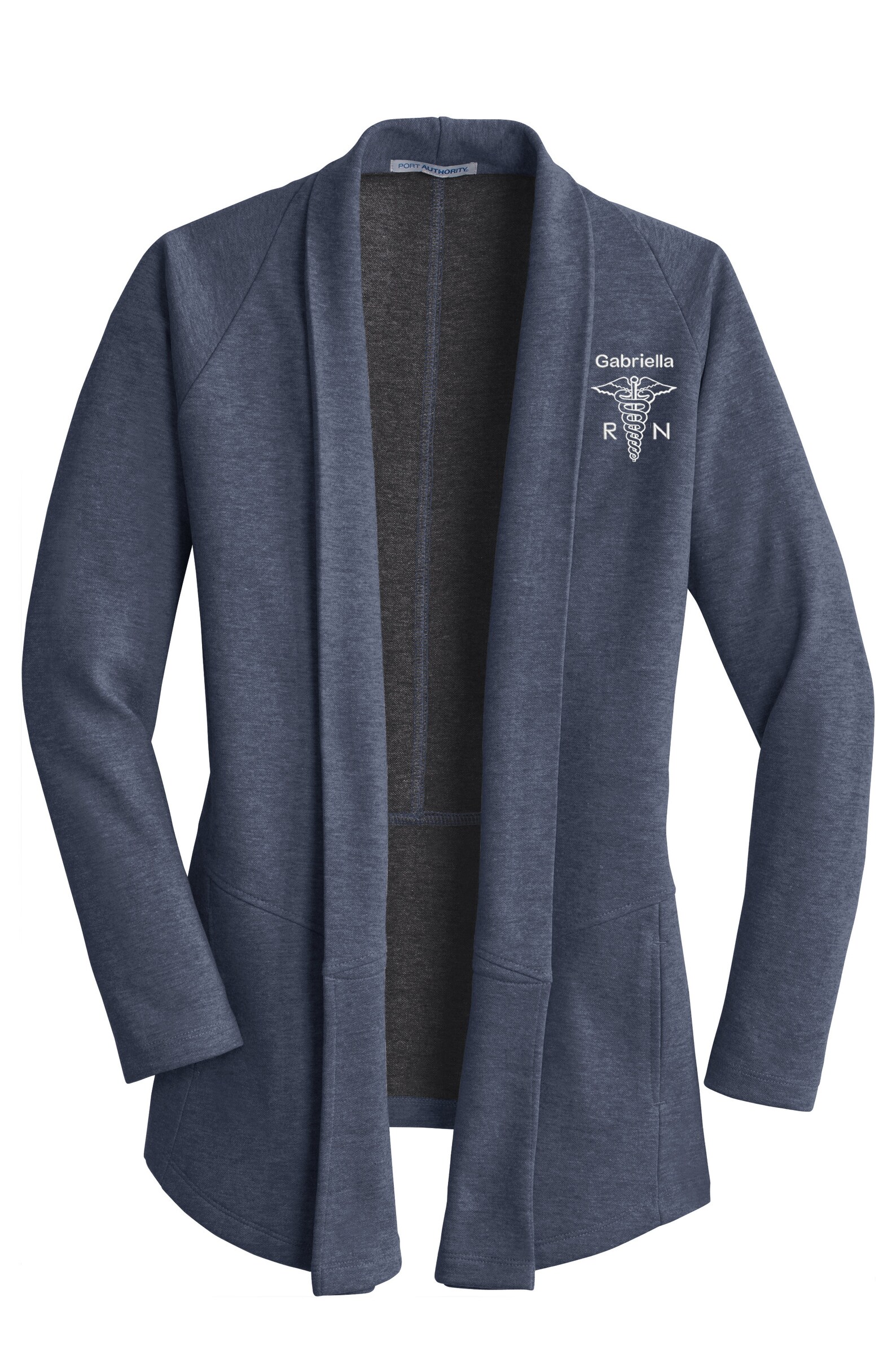 Monogram Open Cardigan for Nurses Custom Nurse Cardigan - Etsy