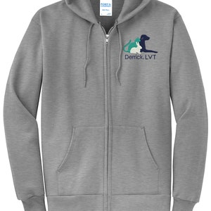 Vet Tech Hoodie, Vet Tech Apparel, Personalized Hoodie for Veterinary ...