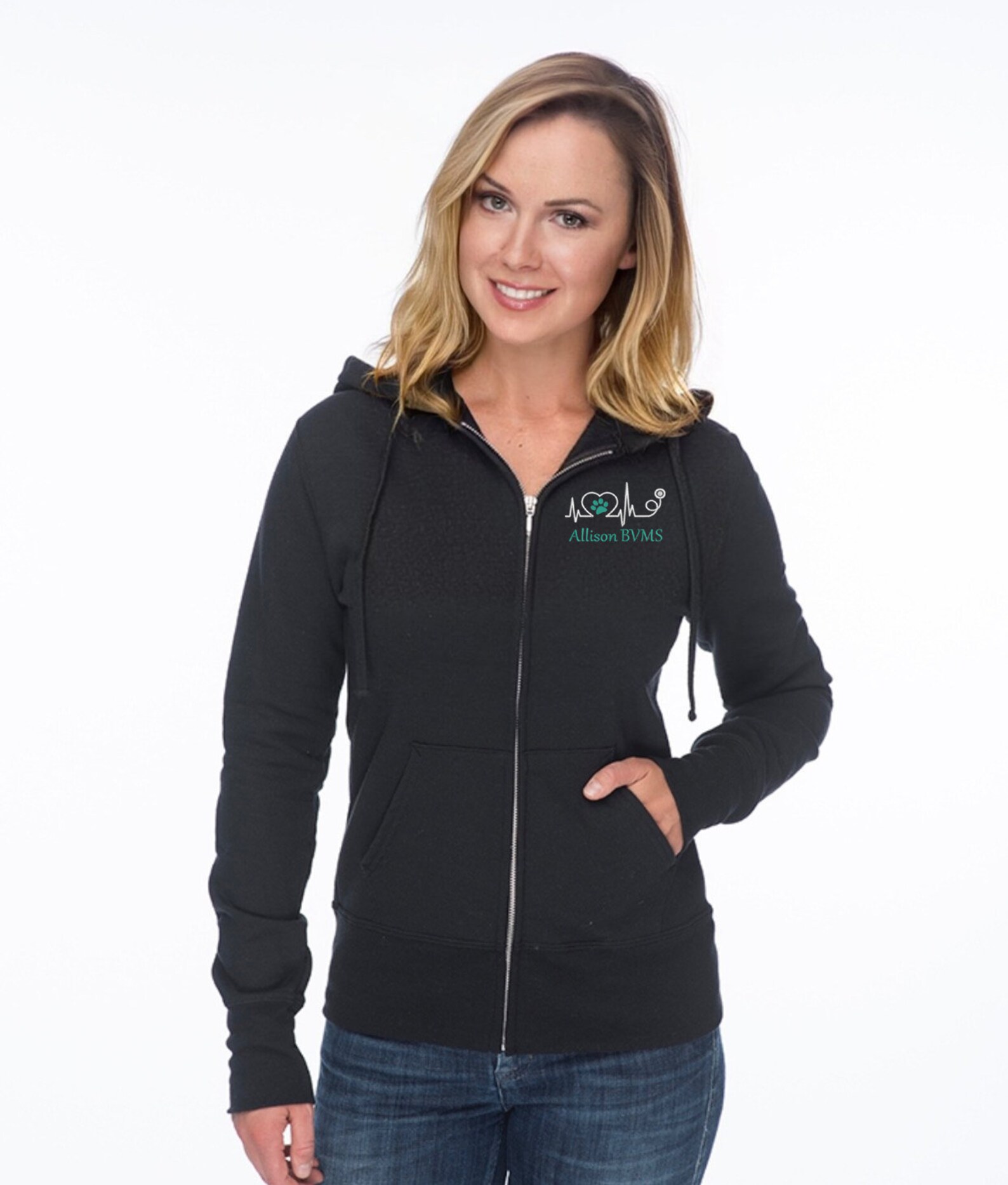 Vet Tech Hoodie, Vet Tech Apparel, Personalized Hoodie for Veterinary ...