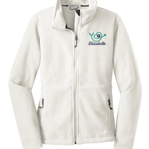 Vet Tech Mid Weight Fleece Jacket, Vet Tech Apparel, Personalized ...