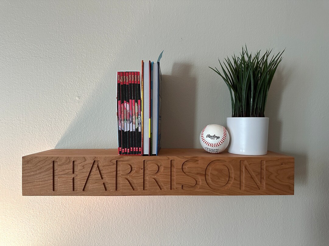 Personalized Floating Shelf - Etsy