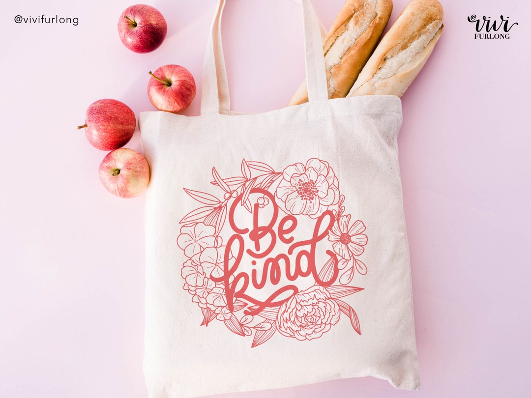 Be Kind | Canvas Tote Bag | Tote | Cute Gift | Christian Gift | Jesus ...
