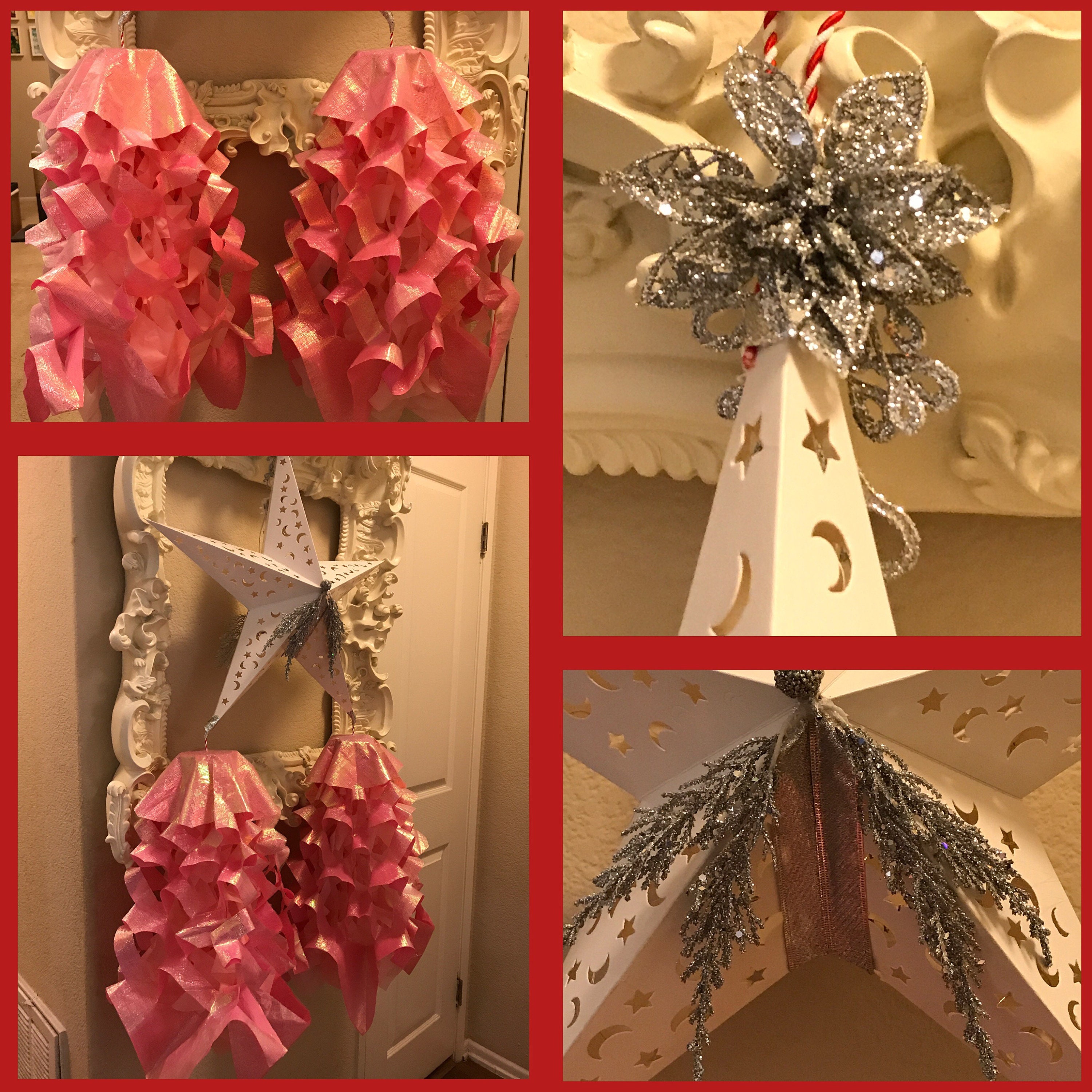 Traditional Philippine PINK Parol Lantern Paskong Pinoy 8 - Etsy