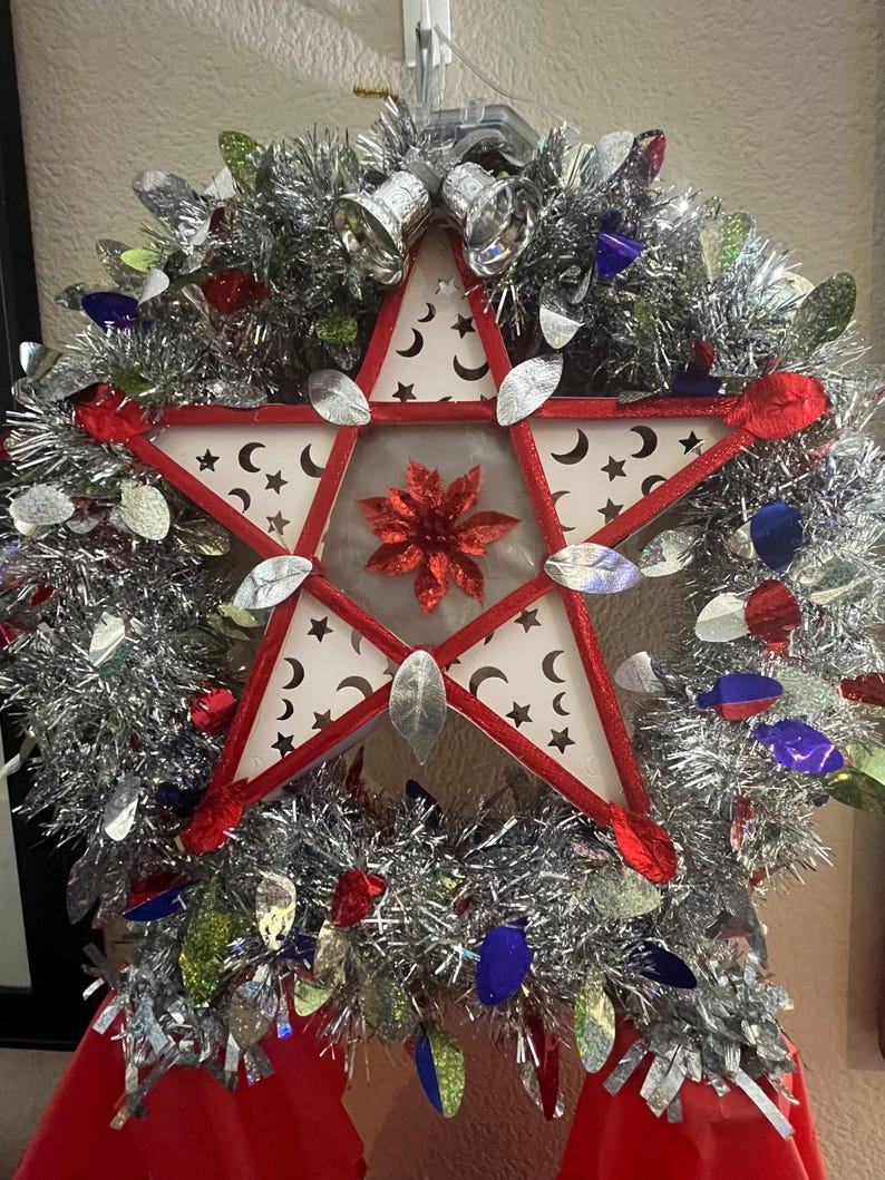 Filipino Traditional Parol Lantern| Christmas Decor |battery Operated ...