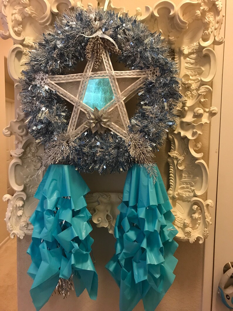 Traditional Philippine Light Blue Parol Lantern Paskong Pinoy 8 Light ...