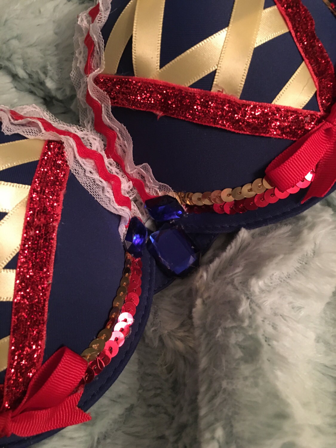 Snow White Inspired Bra - Etsy