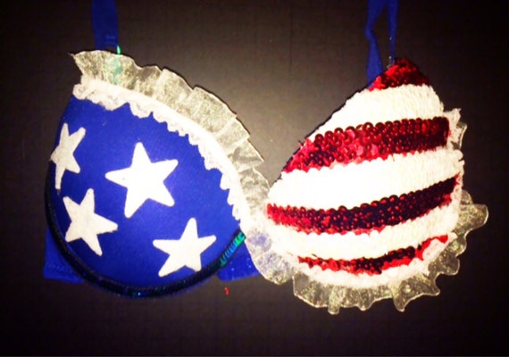 USA American Flag Bra | Etsy