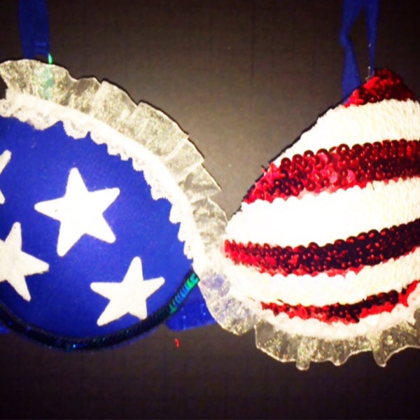 Flag Bra - Etsy