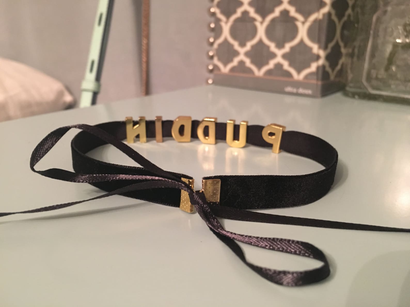 PUDDIN Harley Quinn Choker - Etsy