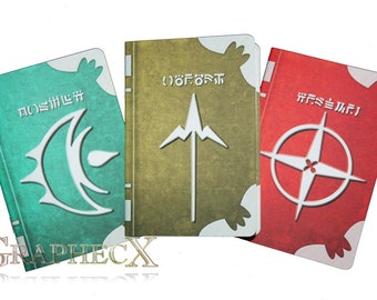 Fan-made Fire Emblem Spell Tomes Robin Thoron Arcfire Elwind | Etsy