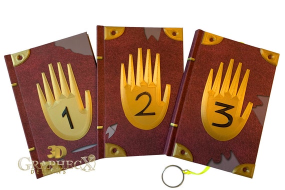 Gravity Falls Journal 1,2,3