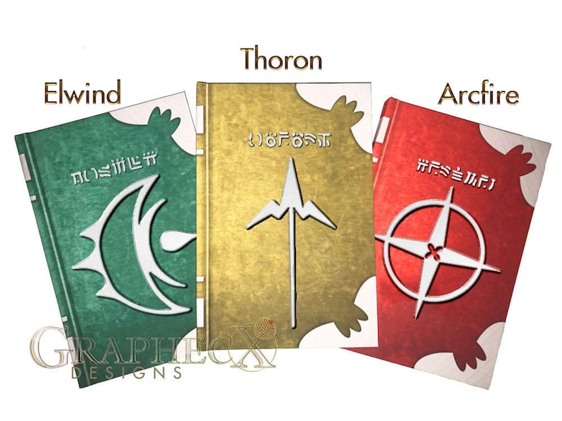 Fan-made Fire Emblem Spell Tomes Robin Thoron Arcfire Elwind - Etsy UK
