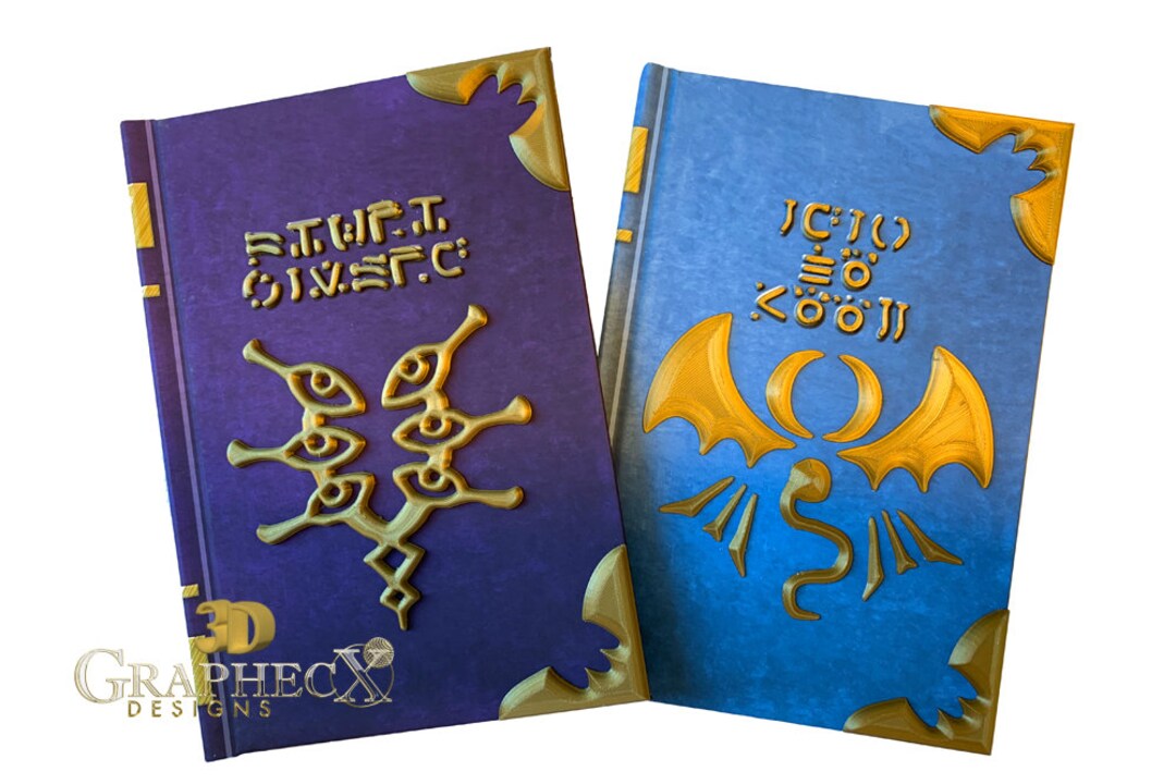 Fan-made 3D Fire Emblem Spell Tomes Book of Naga Grima's - Etsy