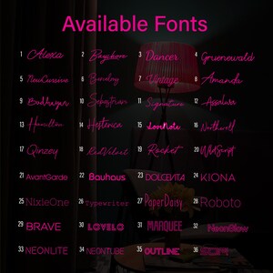 Custom Aesthetic Neon Sign | Neon Sign | Birthday Gift | LED Neon Sign ...