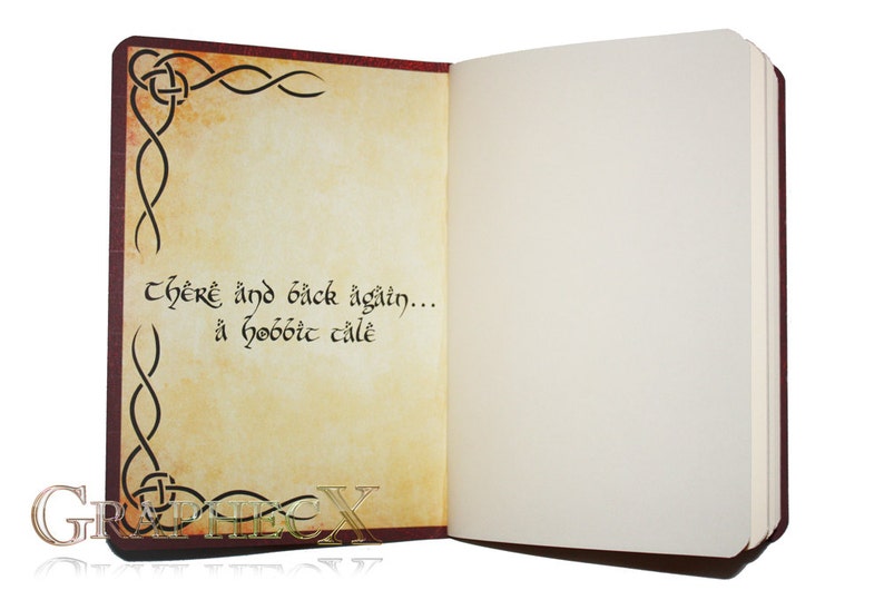 Fan-made Bilbo's Book Inspired Personalized Journal - Etsy Canada