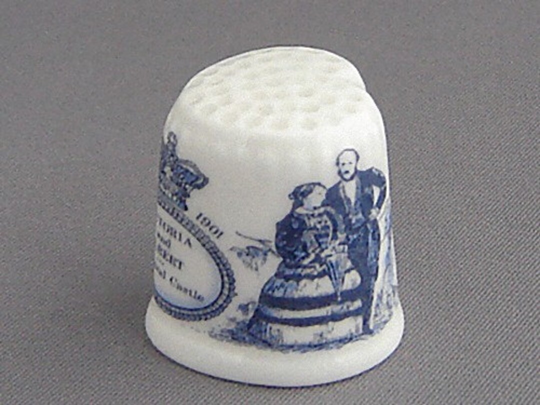 Sutherland Thimble Queen Victoria and Prince Albert - Etsy