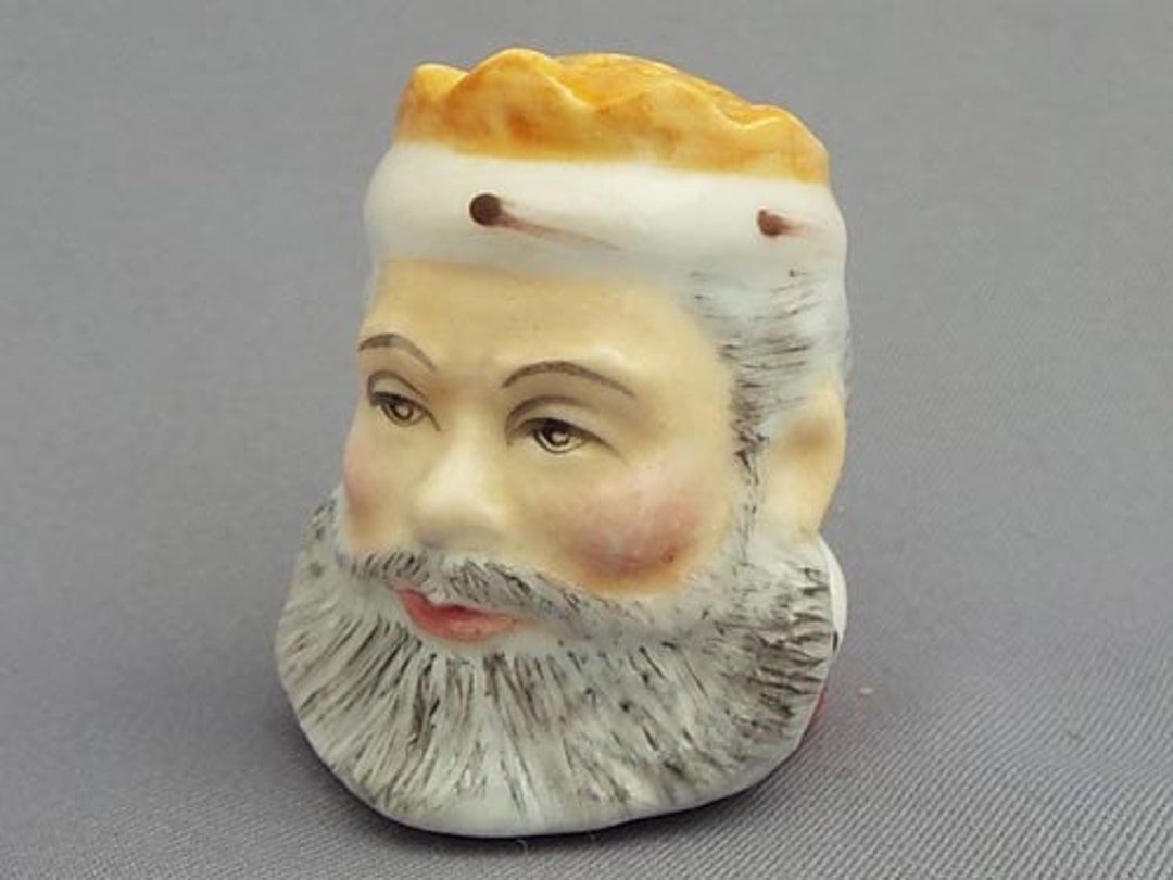 Francesca Character Head Thimble Good King Wenceslas - Etsy