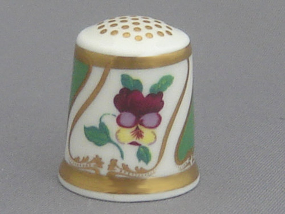 Royal Crown Derby Thimble Moses Webster - Etsy