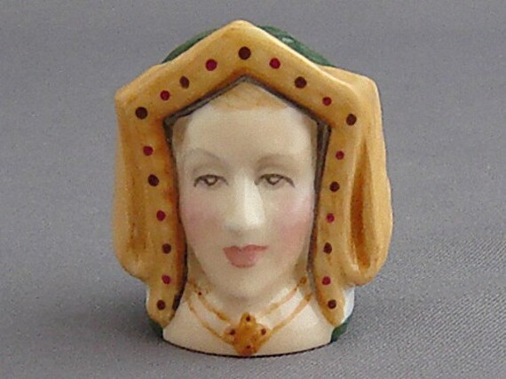 Francesca Character Head Thimble Catherine of Aragon - Etsy